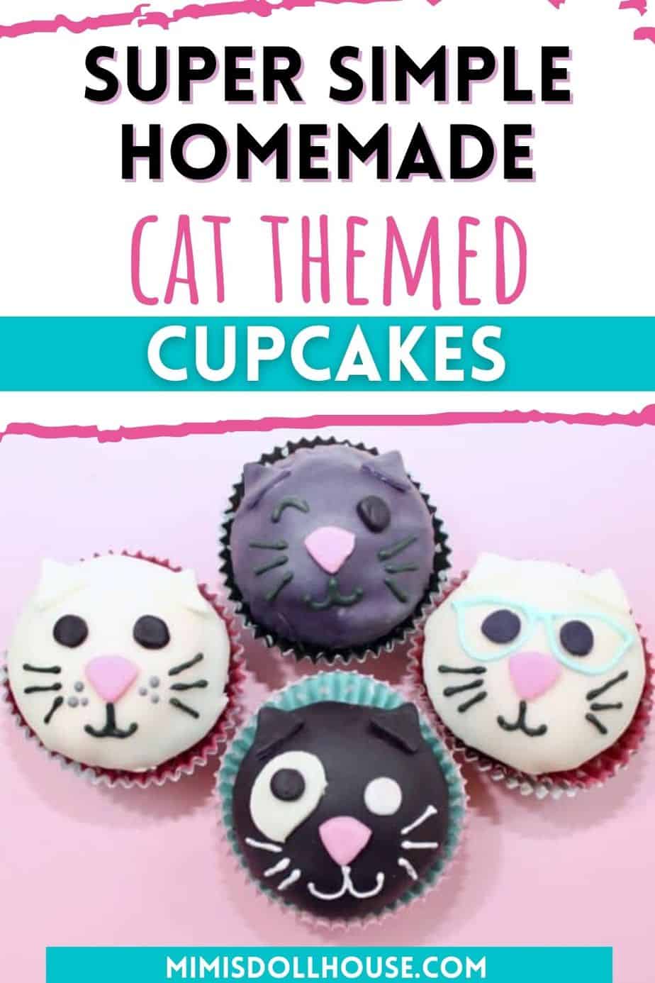 Purr-fect Cat Cupcakes + Cat Cookies Tutorial - Mimi's Dollhouse