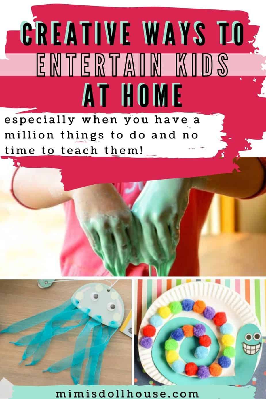 Fun Indoor Activities for Kids + Boredom Busters - Mimi's Dollhouse