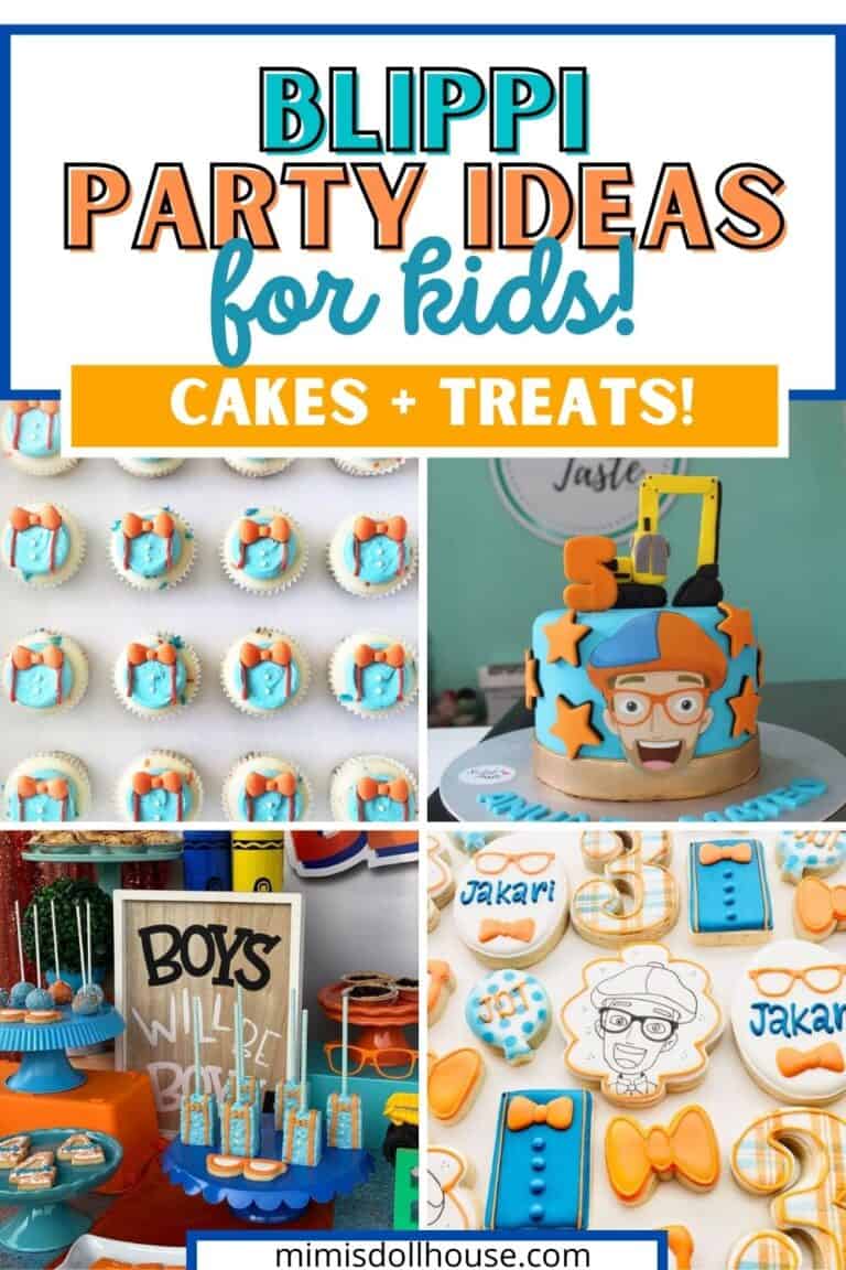 Blippi Cakes, Cookies + Desserts - Mimi's Dollhouse