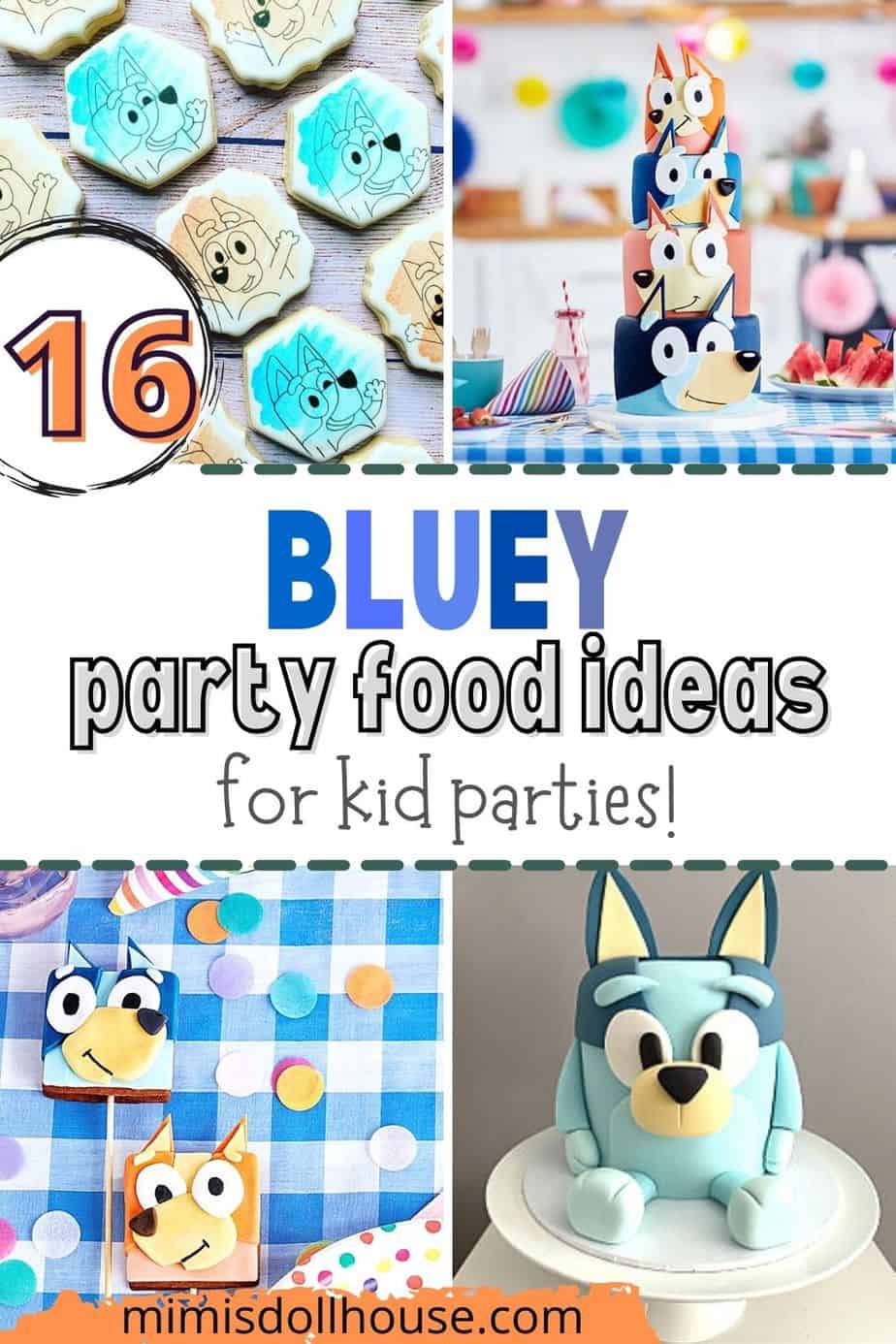 18 Bluey Cakes, Cookies + Desserts - Mimi's Dollhouse