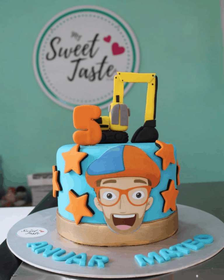 Blippi Cakes, Cookies + Desserts - Mimi's Dollhouse