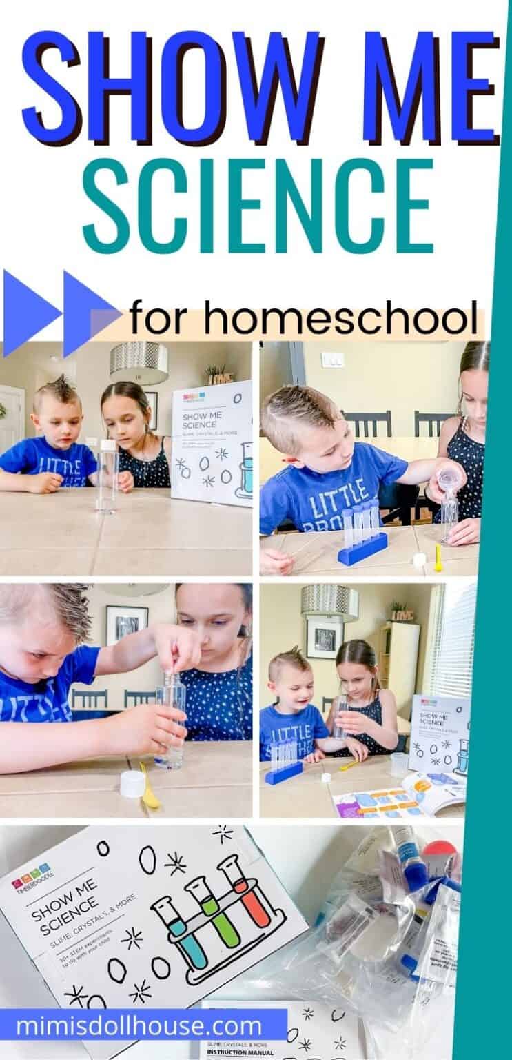 Kindergarten Show Me Science Review for Homeschool - Mimi's Dollhouse