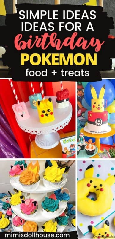23 Unique Pokemon Cakes, Cookies + Desserts - Mimi's Dollhouse