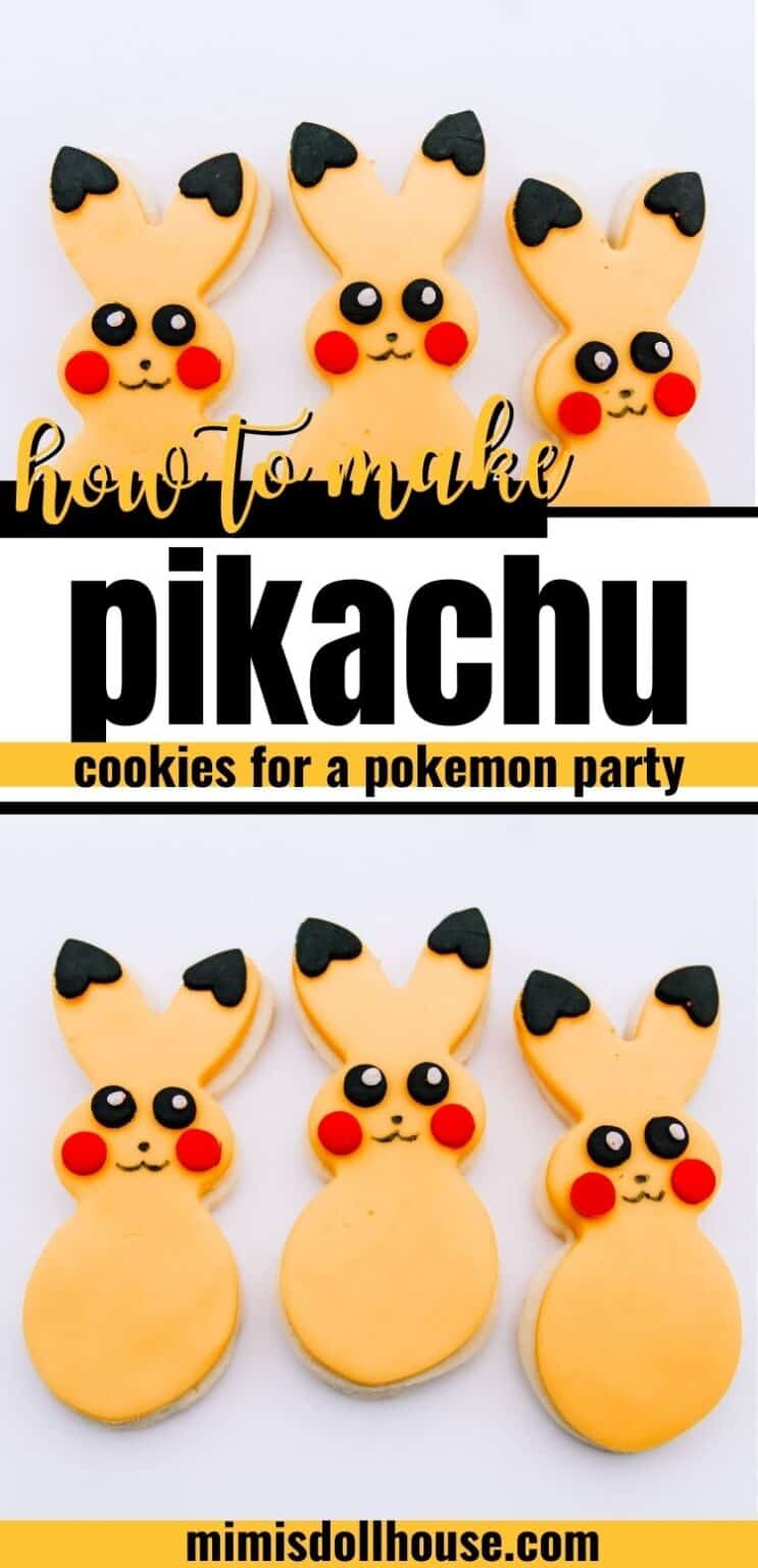 Pikachu Cookies You Gotta Catch! - Mimi's Dollhouse