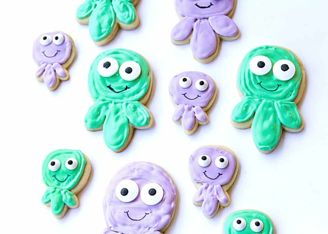 Easy + Cute Octopus Cookies Recipe - Mimi's Dollhouse
