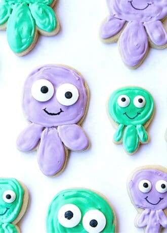 Easy + Cute Octopus Cookies Recipe - Mimi's Dollhouse