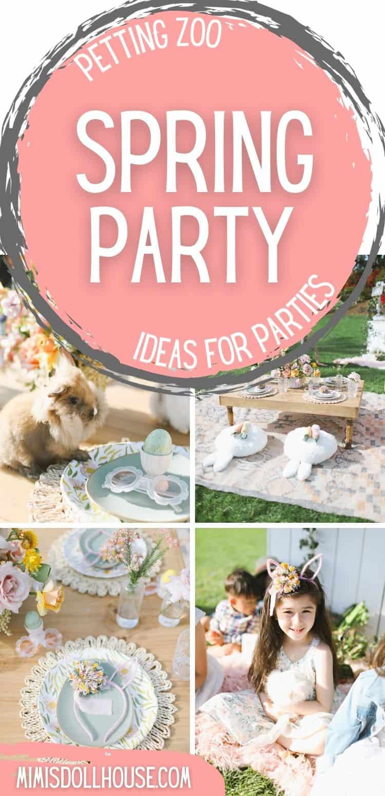 Perfect for Spring Petting Zoo Party | Mimi's Dollhouse