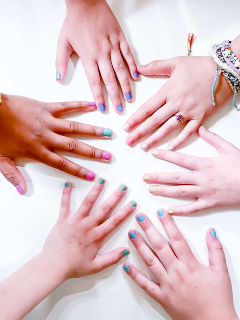 How to Plan a Colorful Spa Day Party - Mimi's Dollhouse