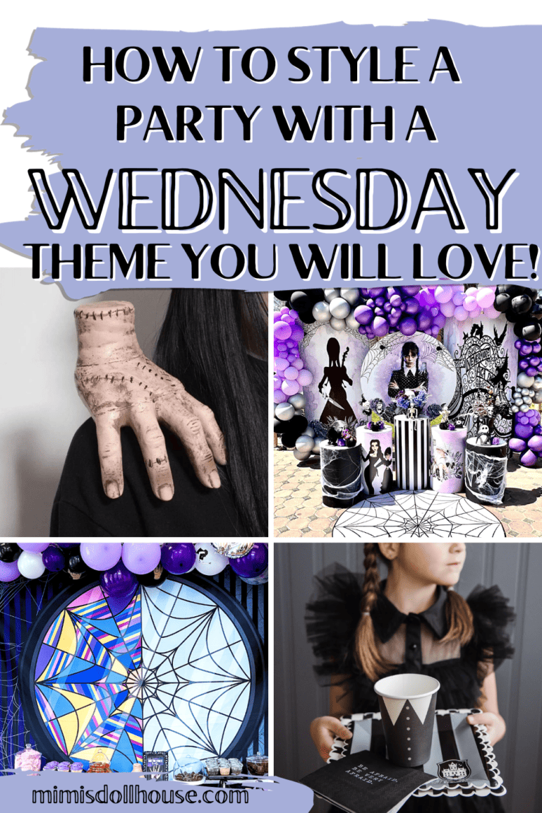 24 Teen Approved Wednesday Party Ideas - Mimi's Dollhouse