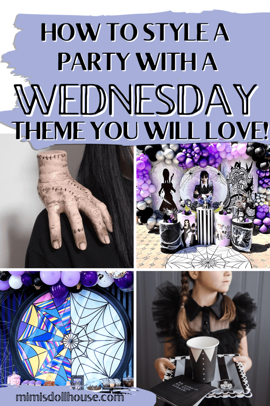 24 Teen Approved Wednesday Party Ideas - Mimi's Dollhouse