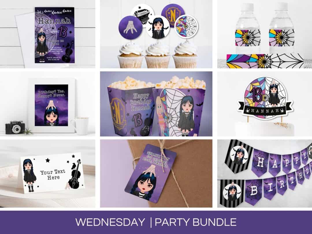 24 Teen Approved Wednesday Party Ideas - Mimi's Dollhouse