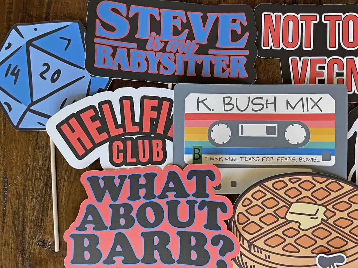 25+ Stranger Things Party Ideas that Don't Lie - Mimi's Dollhouse