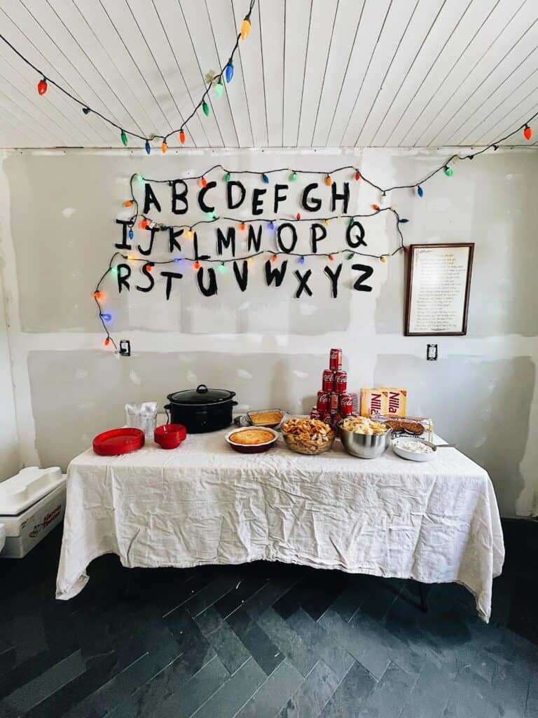 25+ Stranger Things Party Ideas that Don't Lie - Mimi's Dollhouse