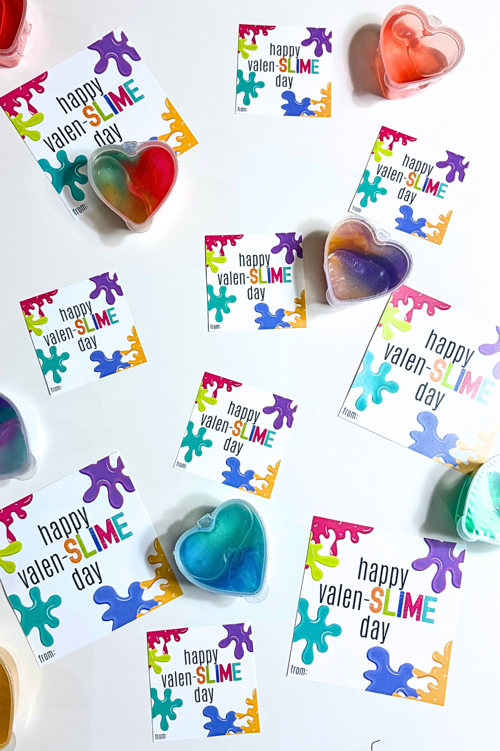 Free Printable Valen-SLIME Day Tags - Mimi's Dollhouse