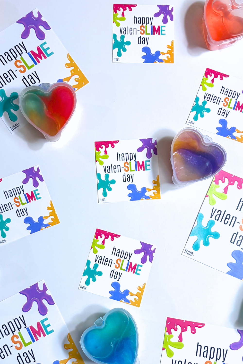 Free Printable Valen-SLIME Day Tags - Mimi's Dollhouse
