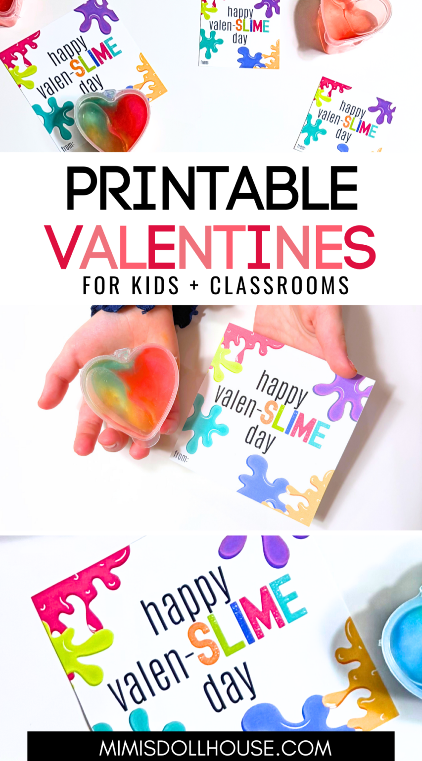 Free Printable Valen-SLIME Day Tags - Mimi's Dollhouse